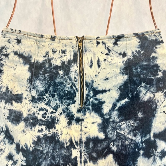 Vibrant M.I.U | Jeans | Tye Dye Bleach On Denim Design High Waist ...